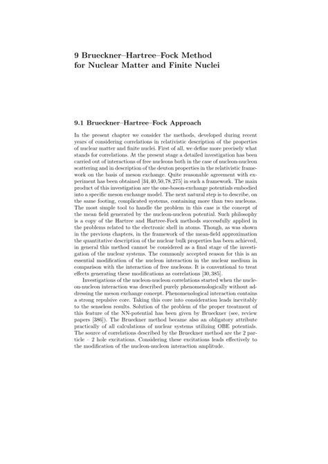 Pdf Brueckner—hartree—fock Methods For Nuclear Matter And Finite Nuclei