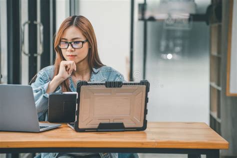 Female Programmer Working On Coding Software Development And Web