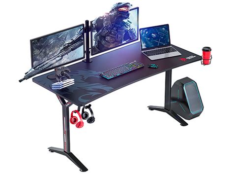 Mua Seven Warrior Gaming Desk 55inch With Led Lights And Power Outlets