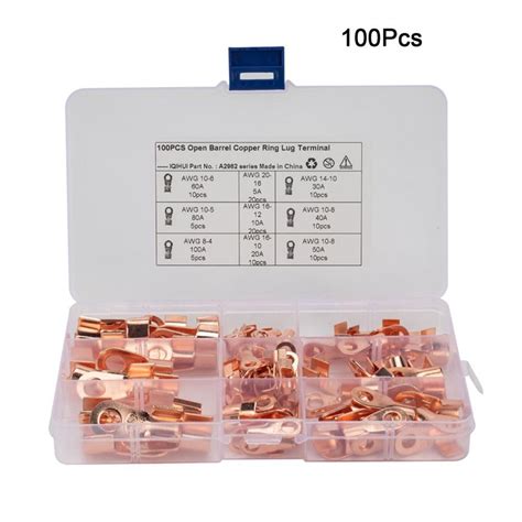 90pcs Set Ot Cable Electrical Wire Terminal Insula Grandado