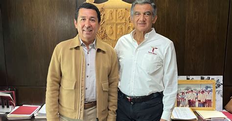 Sostienen Gobernador Américo Villarreal Y Alcalde Mario López