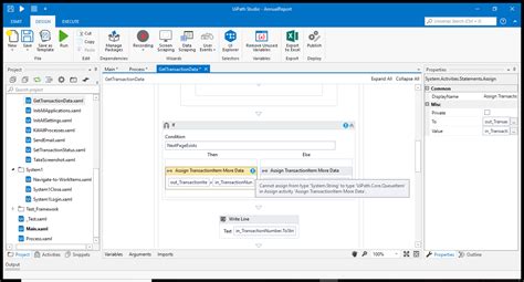 Error In Settransactionstatus Transactionitem Queueitem String Cannot Be Converted To Uipath