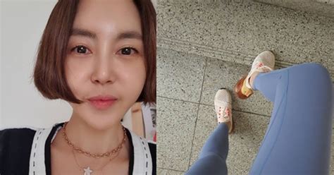 48kg 다이어트ing 황혜영 레깅스 각선미 자랑 작심 3일째 전문