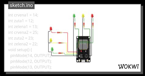 Wokwi Online ESP STM Arduino Simulator