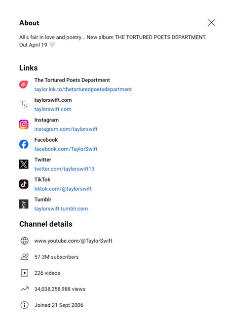 YouTube Channel API Documentation