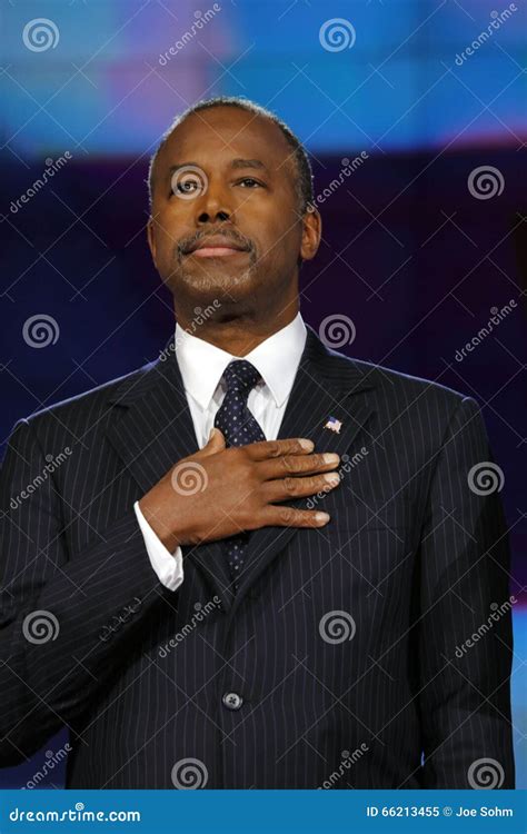 Las Vegas Nv December 15 Republican Candidate Dr Ben Carson Holds