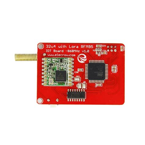 copy of rfm95w lora module arduino campatible shield board