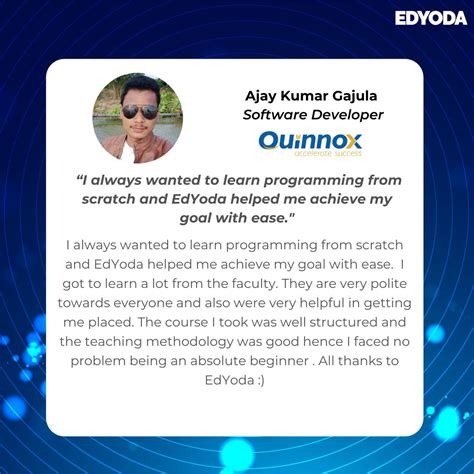 Edyoda On Linkedin Successstory Job Engineering Happy Coding