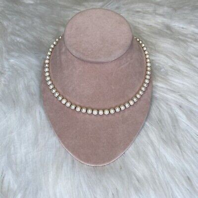 Vintage 14k Ww 7mm Pearl Necklace Hand Knotted Filigree Clasp 19” Long