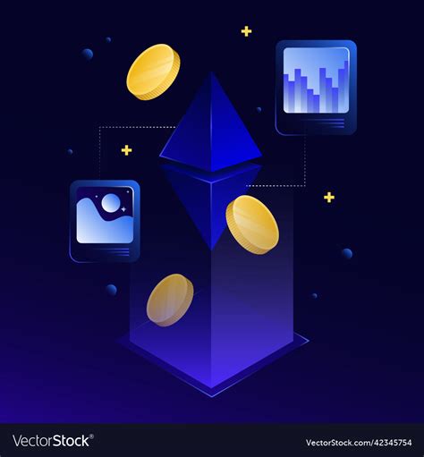 Isometric Nft Futuristic Design Royalty Free Vector Image