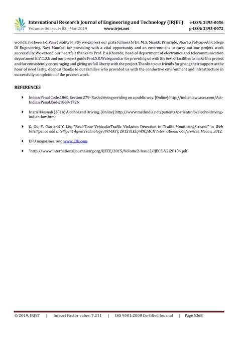 Irjet Vehicle Accident Prevention System Pdf