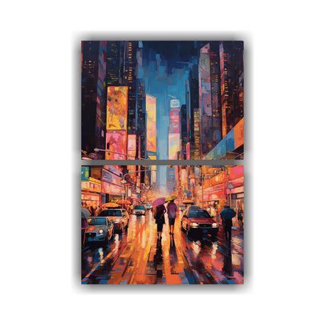Cuadro Juvenil De Arte Vintage Pintura Urbana Cautivadora Decocuadros