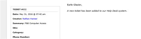 New Ticket Notification Emails Spiceworks Support Spiceworks Community