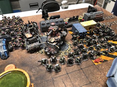 Redtoof S Mostly 40K Blog Battle Report Orks Vs Chaos Daemons
