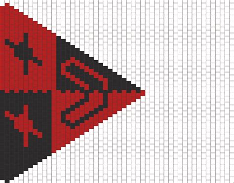 Jester Bandana Bead Pattern Peyote Bead Patterns Misc Bead Patterns