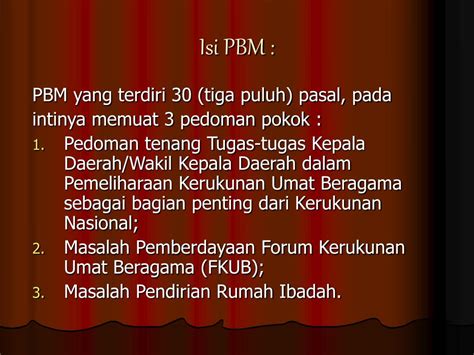 Ppt Peraturan Bersama Menteri Agama Dan Menteri Dalam Negeri Nomor