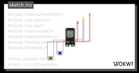 Lab Free Rtos Parte Wokwi Esp Stm Arduino Simulator