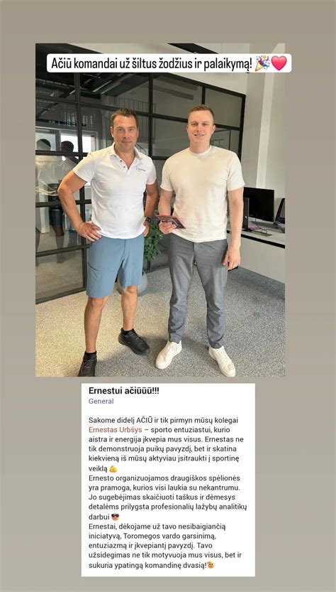 Ernestas Urbšys On Linkedin Džiaugiuosi Galėdamas Pasidalinti Uab