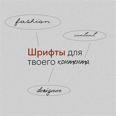 Красивые шрифты для социальных сетей