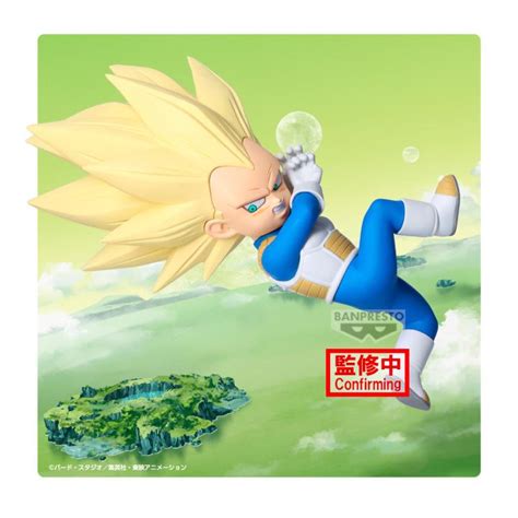 Dragon Ball Daima Super Saiyan 3 Vegeta Mini Figure With Panel