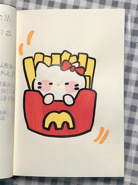 丙烯马克笔简笔画食物小红书简单（热门13张） 简笔画图片大全