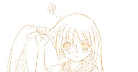 ラフ 自作小説『 みすing 』用挿し絵 好風のイラスト Pixiv