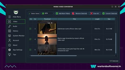 Install Ffmpeg Gui Panda Converter On Linux Snap Store