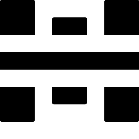 Vertical Align Center Vector SVG Icon SVG Repo
