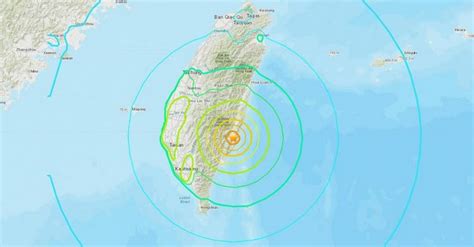 Terremoto En TaiwÁn Sismo De Gran Magnitud 72 En La Ciudad De Yujing