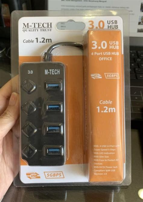 Usb Hub M Tech Cable M Port