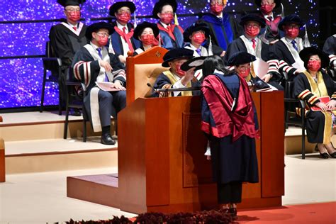 理大第28屆畢業典禮 張家朗及楊孟飛獲頒榮譽博士學位 新冠疫情專頁