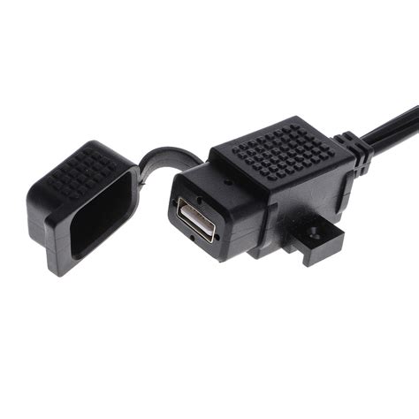5v 3 1a Waterproof Motorcycle Usb Port Socket Kit Grandado