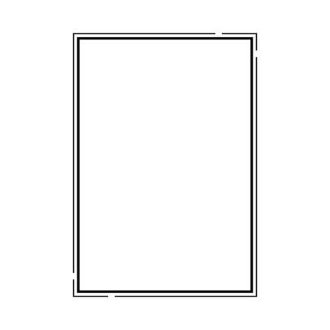 Rectangle Black Border
