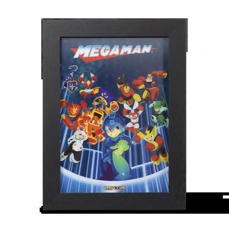 Pixel Frames Plax Mega Man Ambush Game Legends