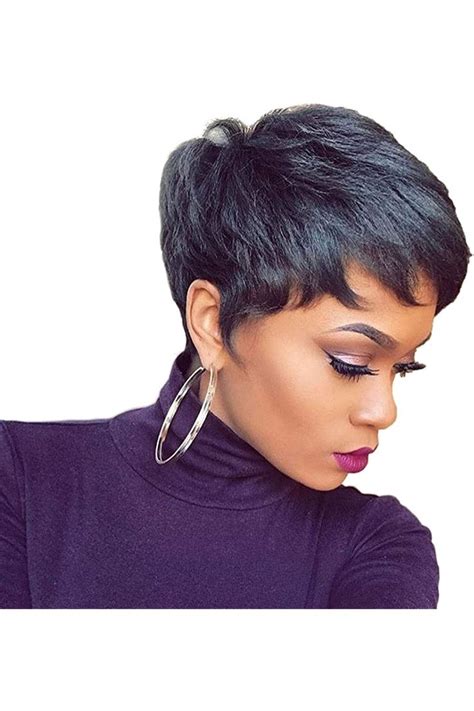 Naseily Short Black Hairstyles For Black Women Synthetic Wigs For Black