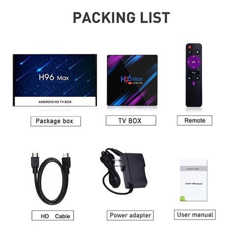 H96 Max Купить смарт тв приставку Цена на Android Tv Box