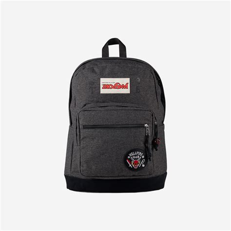 잔스포츠 X 기묘한 이야기 라이트팩 백팩 헬파이어 블랙 Jansport Kream
