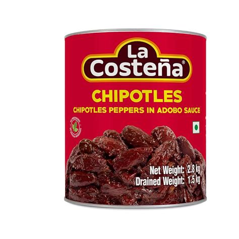 Chiles Chipotles La Costeña 29 Kg Art De La Table Vaisselle