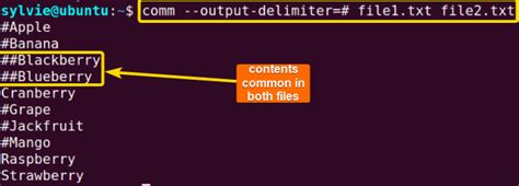The Comm Command In Linux 10 Practical Examples