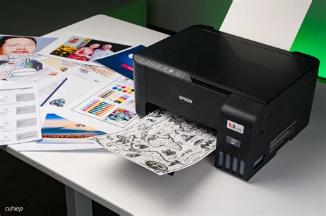 Trải nghiệm máy in phun màu Epson EcoTank L