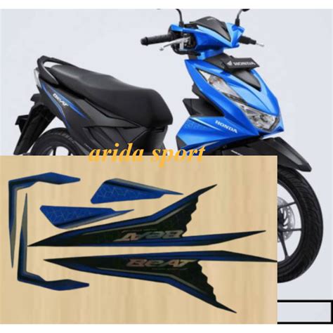 Jual Striping Sticker Lis Body Honda Beat Led Esp Fi Cbs Iss 2020 2021