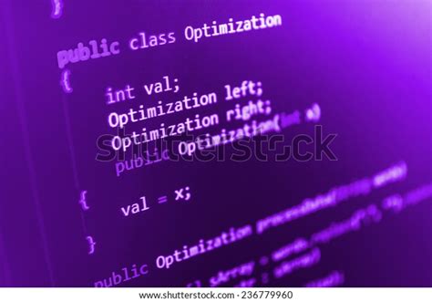 Programming Code Abstract Screen Software Developer Stock Photo Shutterstock