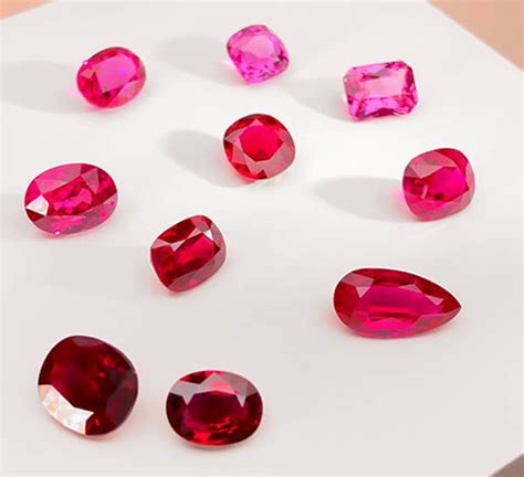 Ruby Colour Spectrum Veerasak Gems