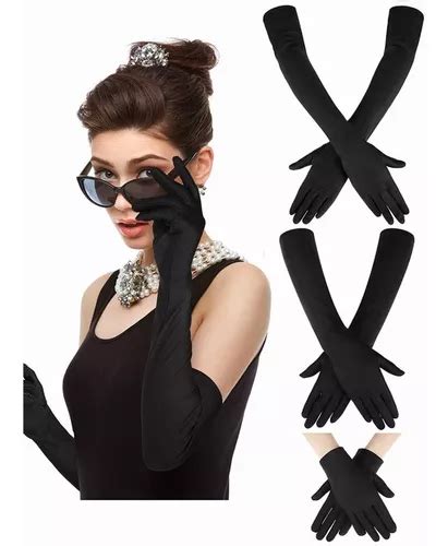 Guantes Largos En Encaje Sensual Para Mujer Meses sin interés