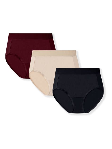 Hanes Womens Super Value Bonus Cool Comfort Cotton Brief Underwear 6