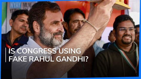 Rahul Gandhi Used Body Double During Bharat Jodo Nyay Yatra Will Soon