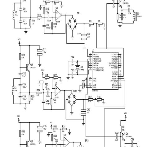Electronic Circuit Diagram Of The Device Download Scientific Diagram