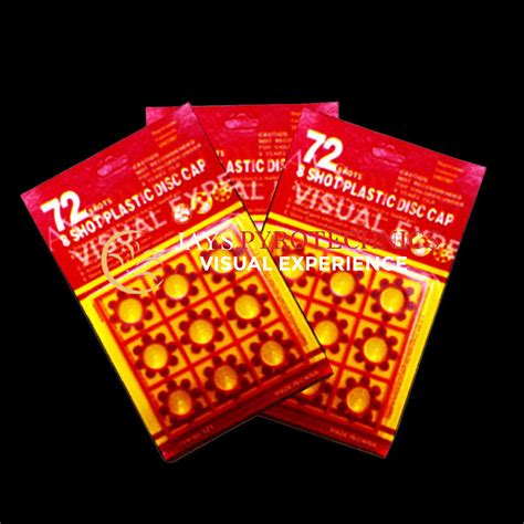 121 Plastic Disc Cap Soaring Per Pack