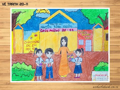 Hướng Dẫn Cách Vẽ Tranh 20 11 đơn Giản đẹp Nhất Cho Người Mới Bắt đầu