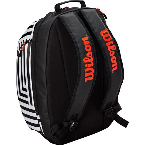 Wilson Super Tour Bold Edition Backpack Black White